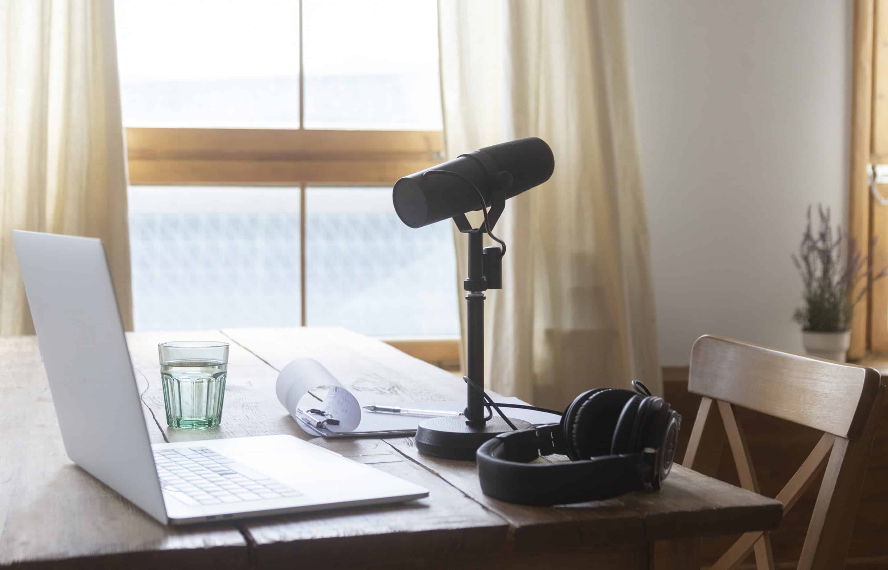 DIY Podcast Studio Setup for Small Spaces - Modern Stoa